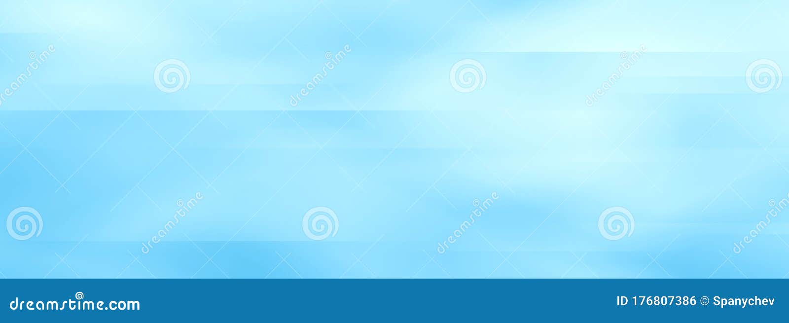 Large Light Blue Banner - Wide Background Stock Illustration ...