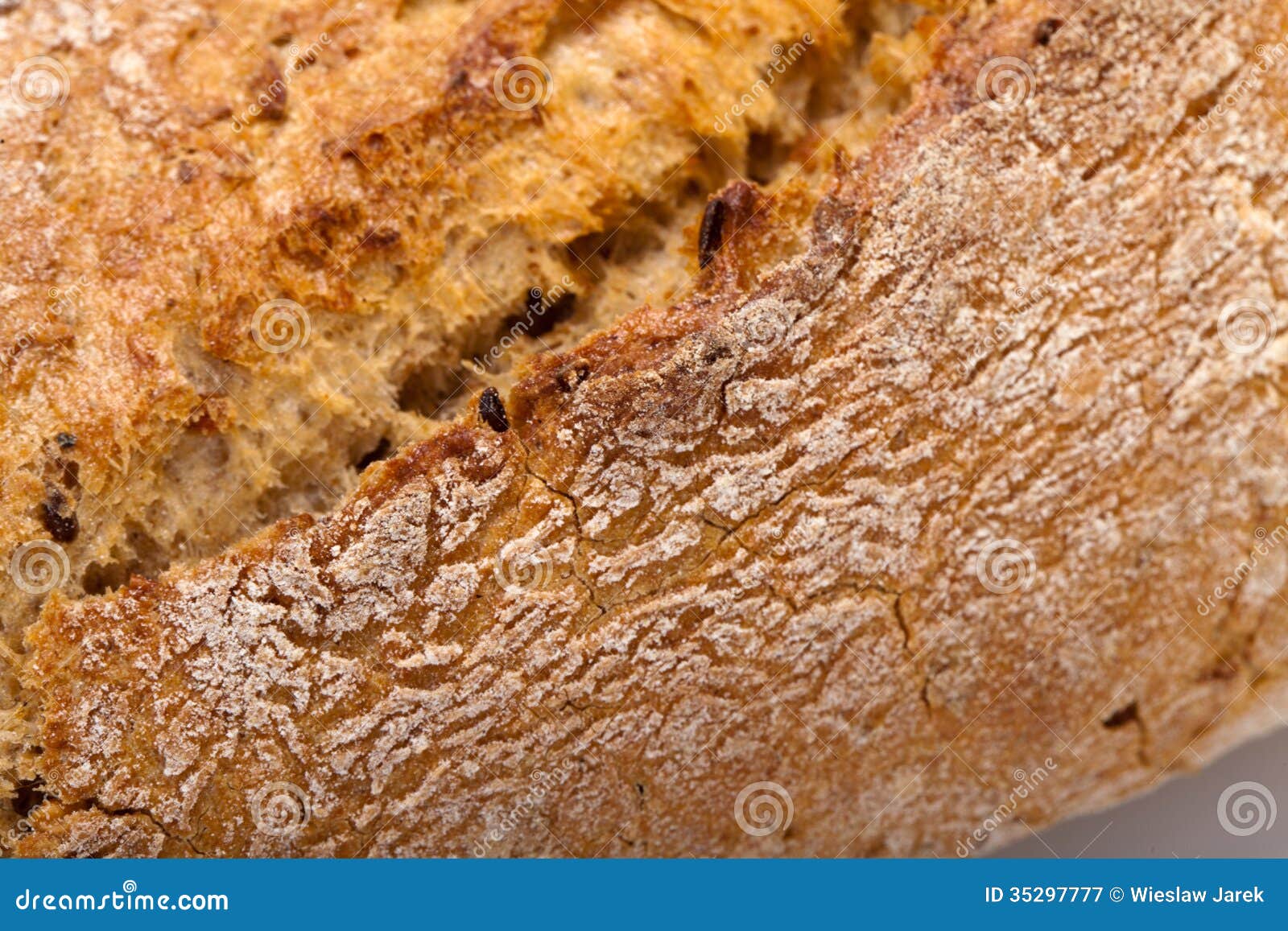 Large loaves of bread stock image. Image of kitchen, delicious - 35297777