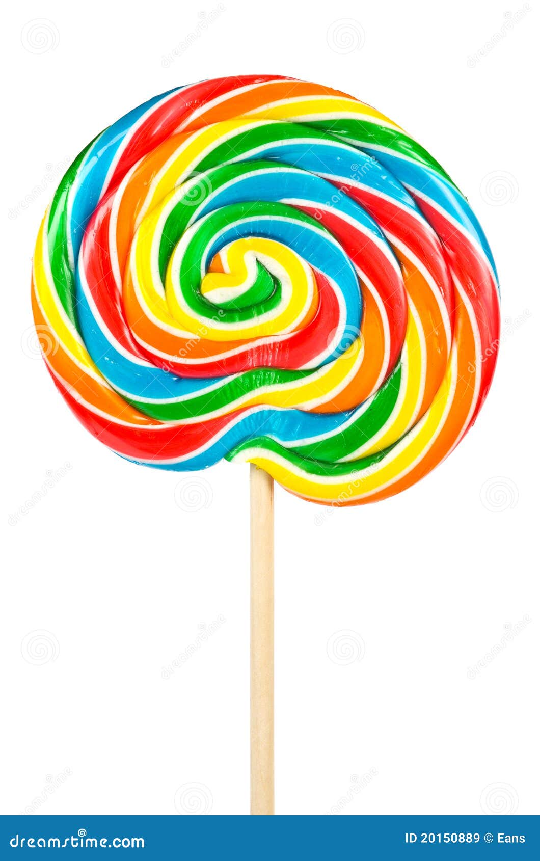 Large lollipop stock image. Image of bonbon, striped - 20150889