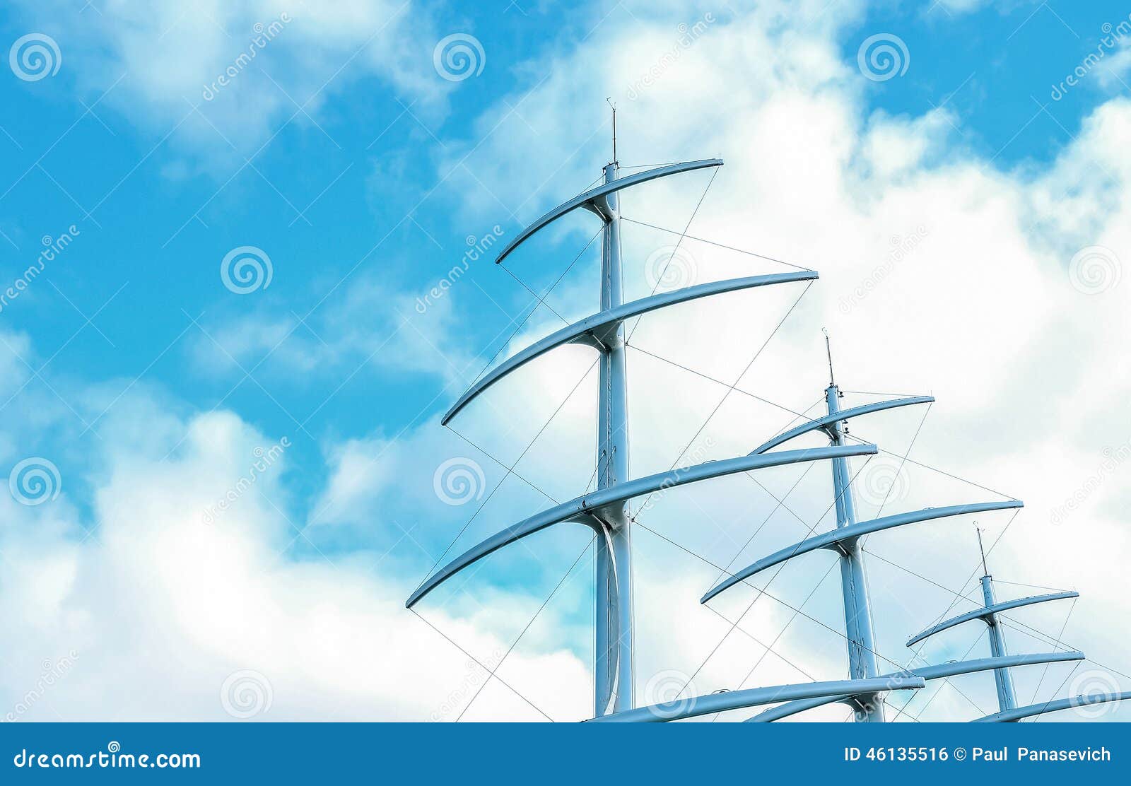 Large mast sailboat stock photo. Image of mast, sports - 46135516