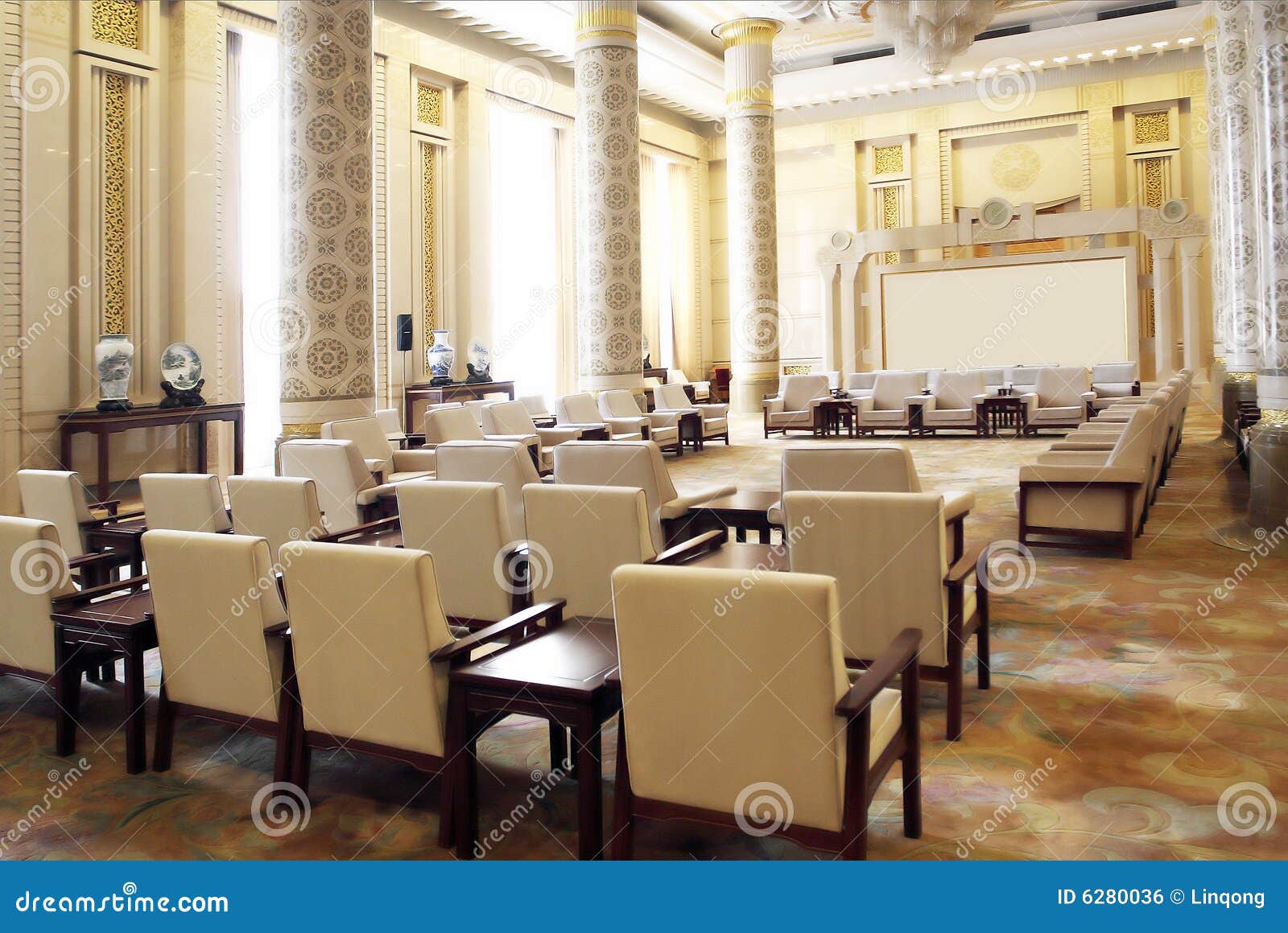 A large meeting room stock photo. Image of clean, china - 6280036
