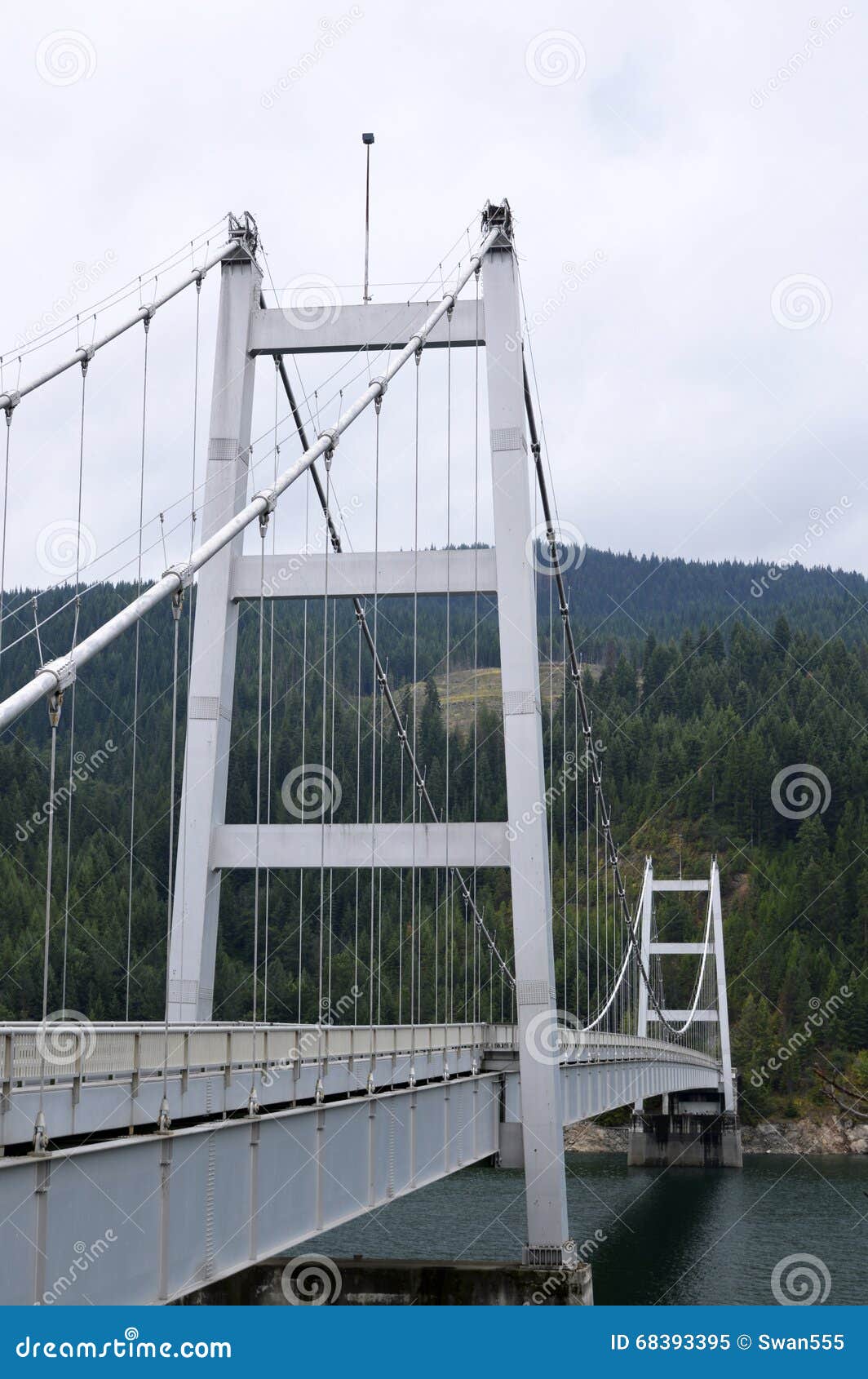 Large metal bridge stock image. Image of bridge, structure - 68393395