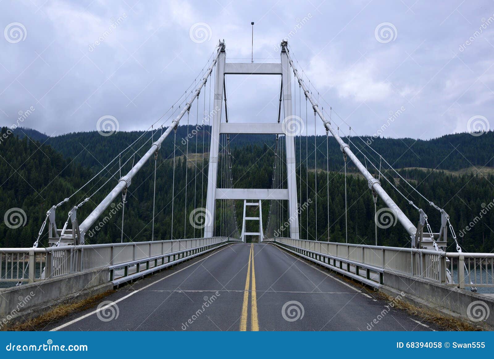 Large metal bridge stock photo. Image of steel, landscape - 68394058