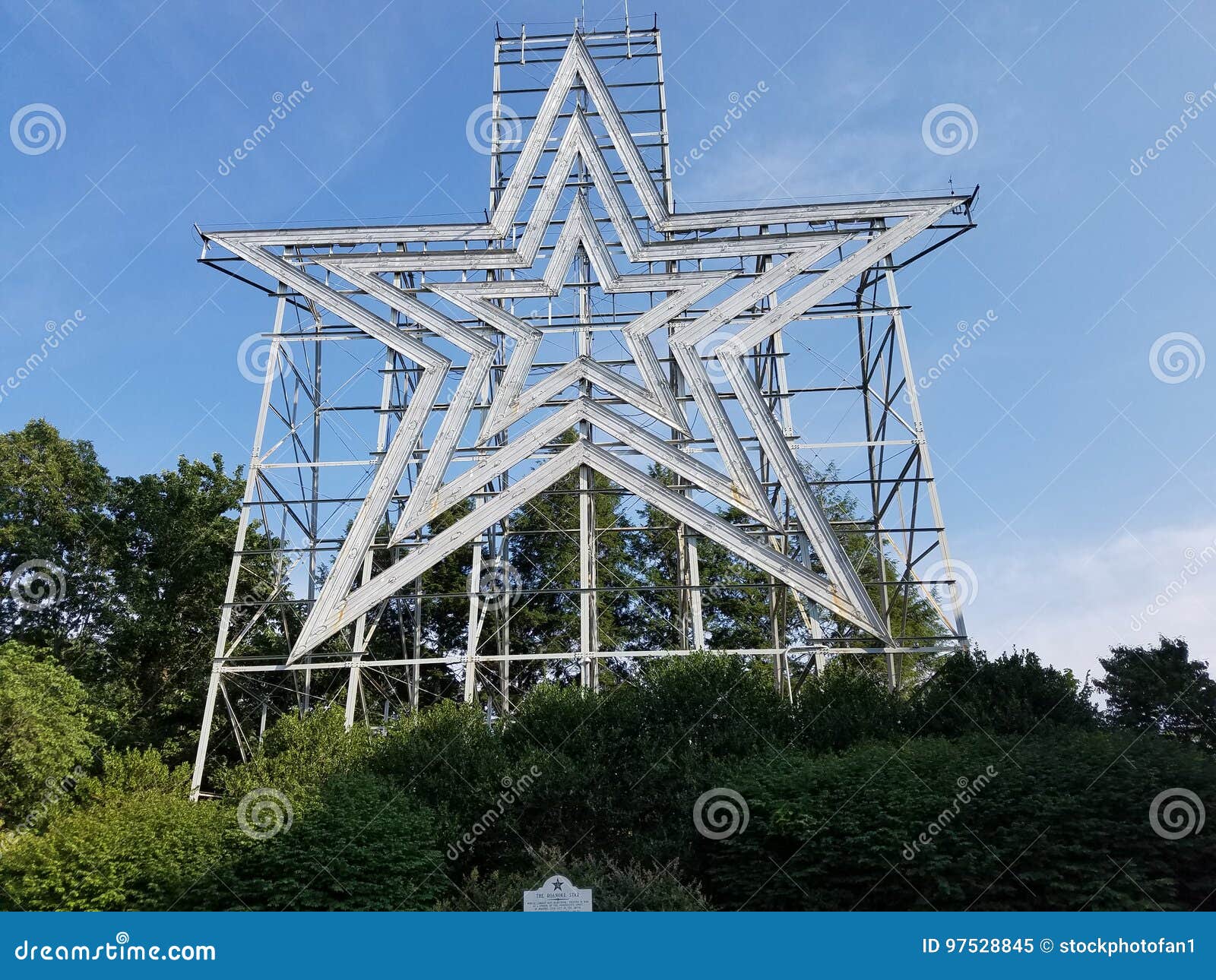 Large metal star editorial image. Image of scaffolding - 97528845
