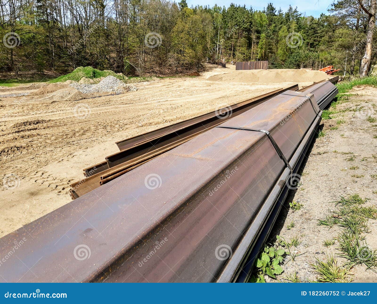 Large Metal Structures for the Construction of the Viaduct and Highway ...