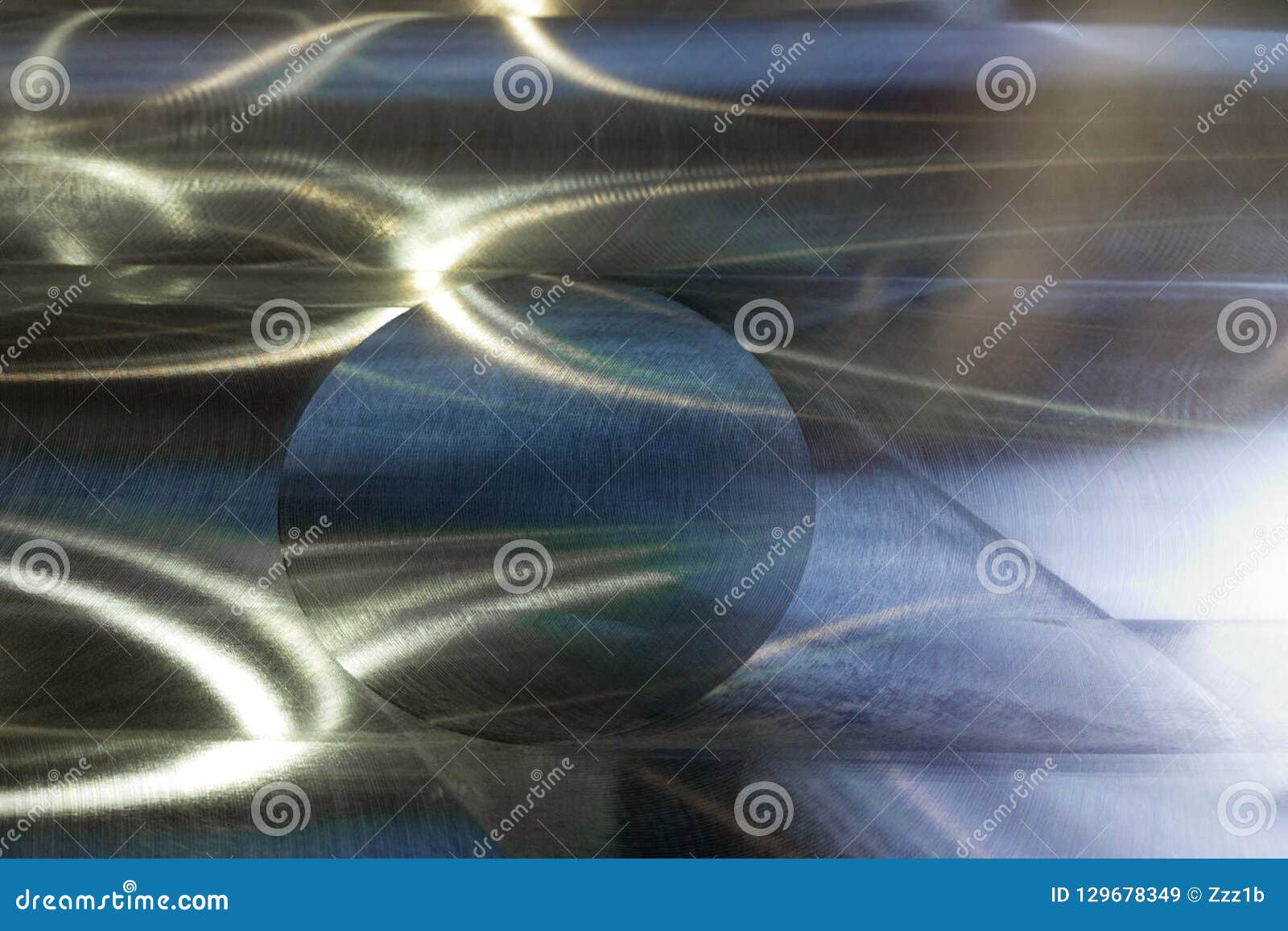 Flat Metal Surface Texture after End Milling Stock Image - Image of ...