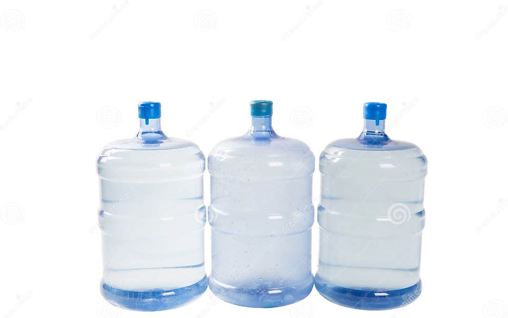 Large Mineral Water Container VII Stock Image - Image of liquid, large ...