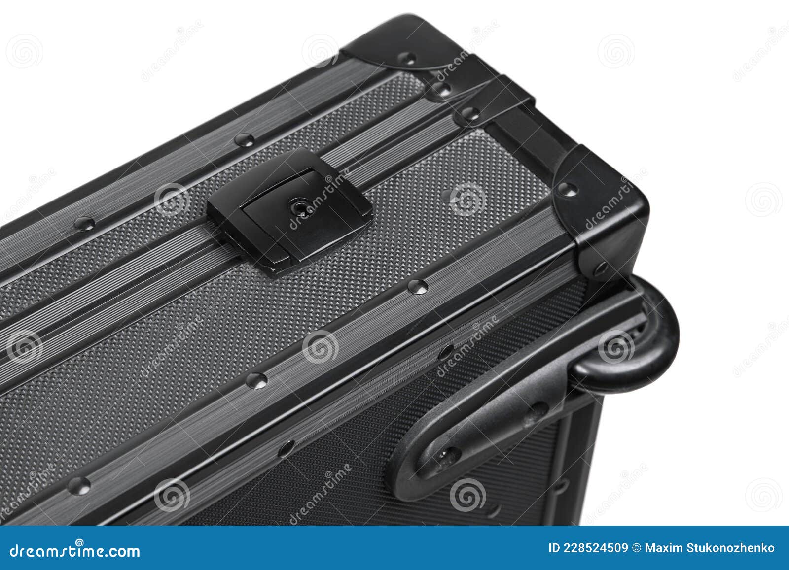 Large Modern Black Case for Storing and Transporting Weapons. Suitcase ...