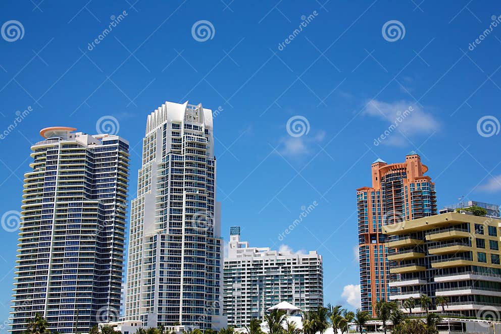 Large modern buildings stock image. Image of blue, skyline - 20211171