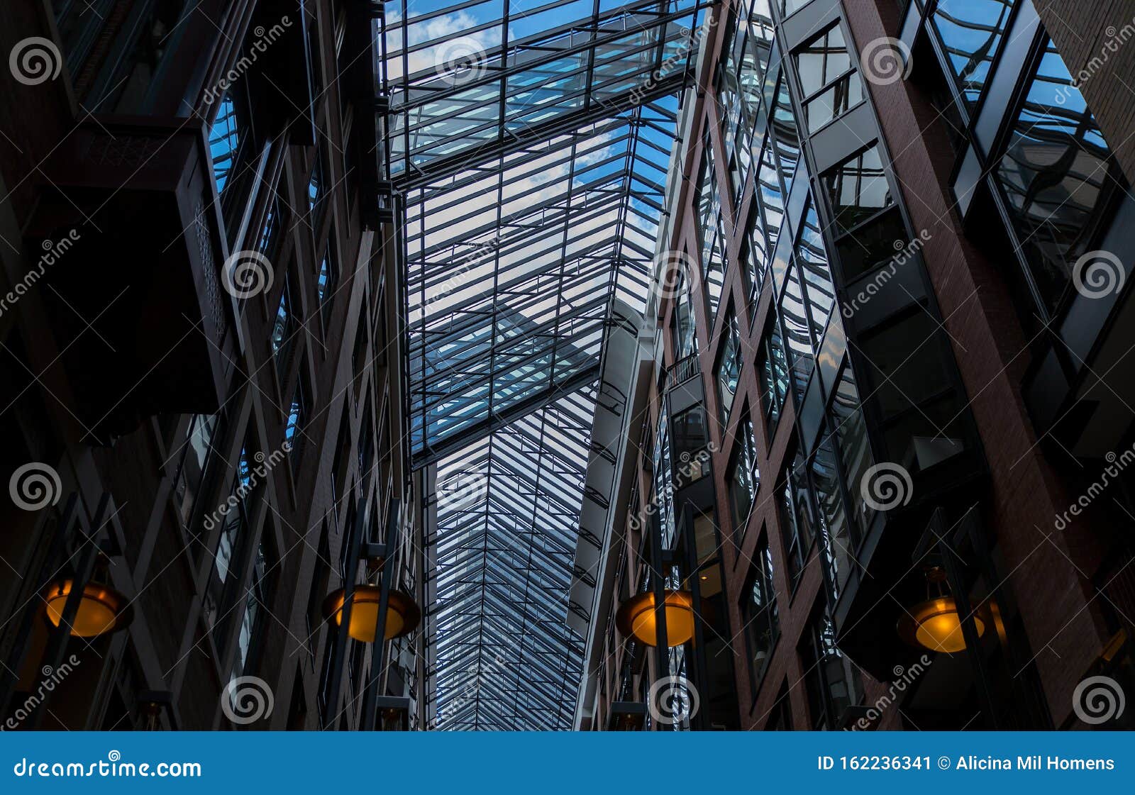 Large Modern Buildings in Canada Stock Image - Image of high ...