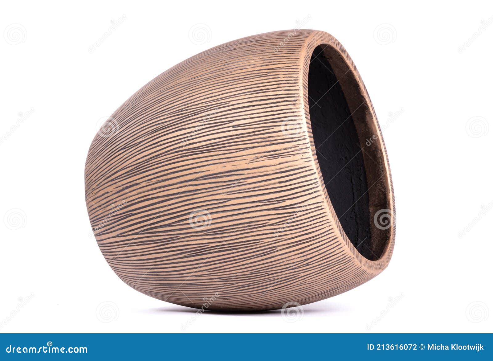 Large Modern Vase, Isolated Stock Photo - Image of handmade, background ...