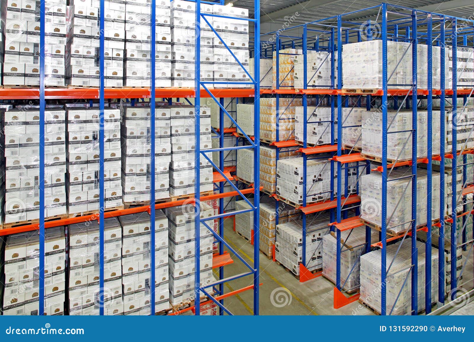 Large modern warehouse editorial image. Image of storage - 131592290