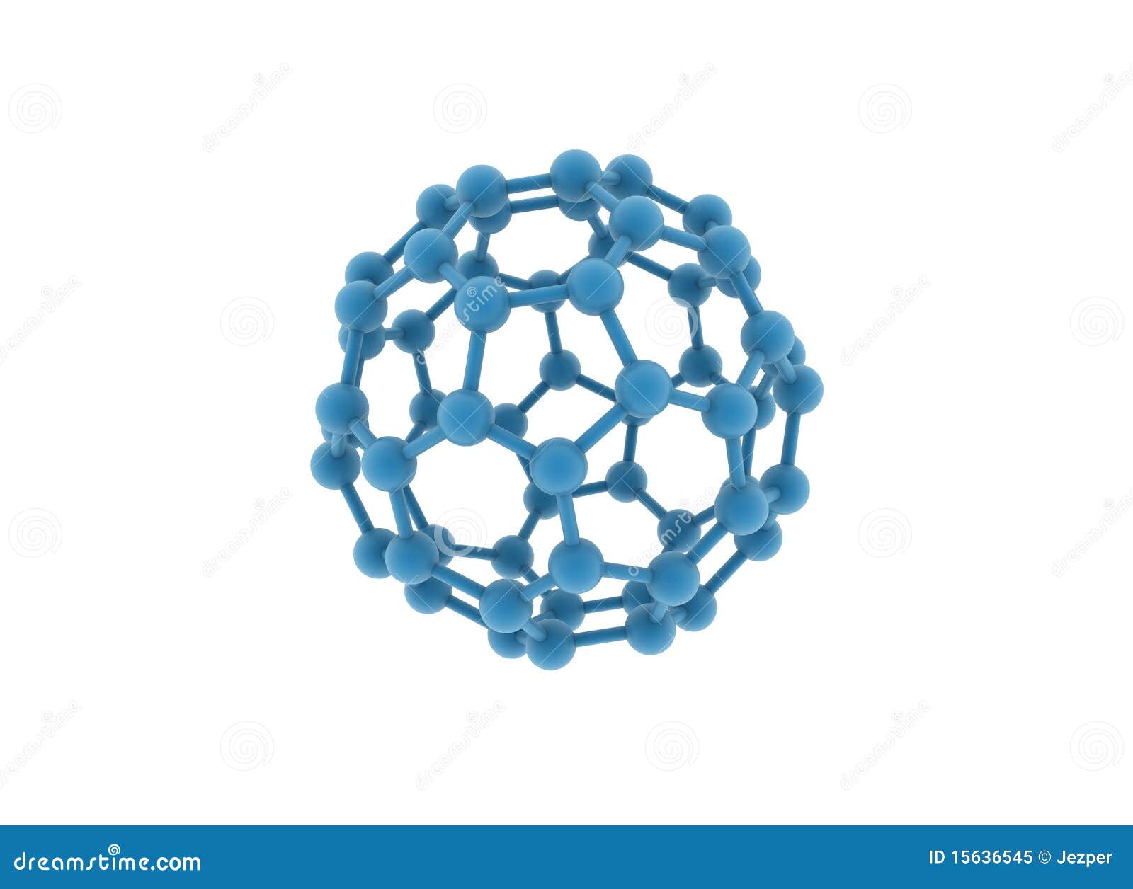 Large molecule stock illustration. Illustration of particle - 15636545