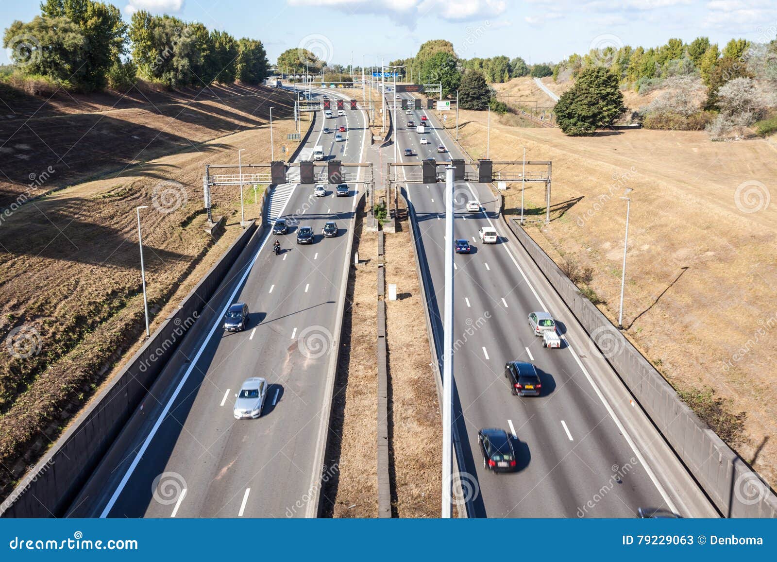 An large motorway stock image. Image of cars, british - 79229063