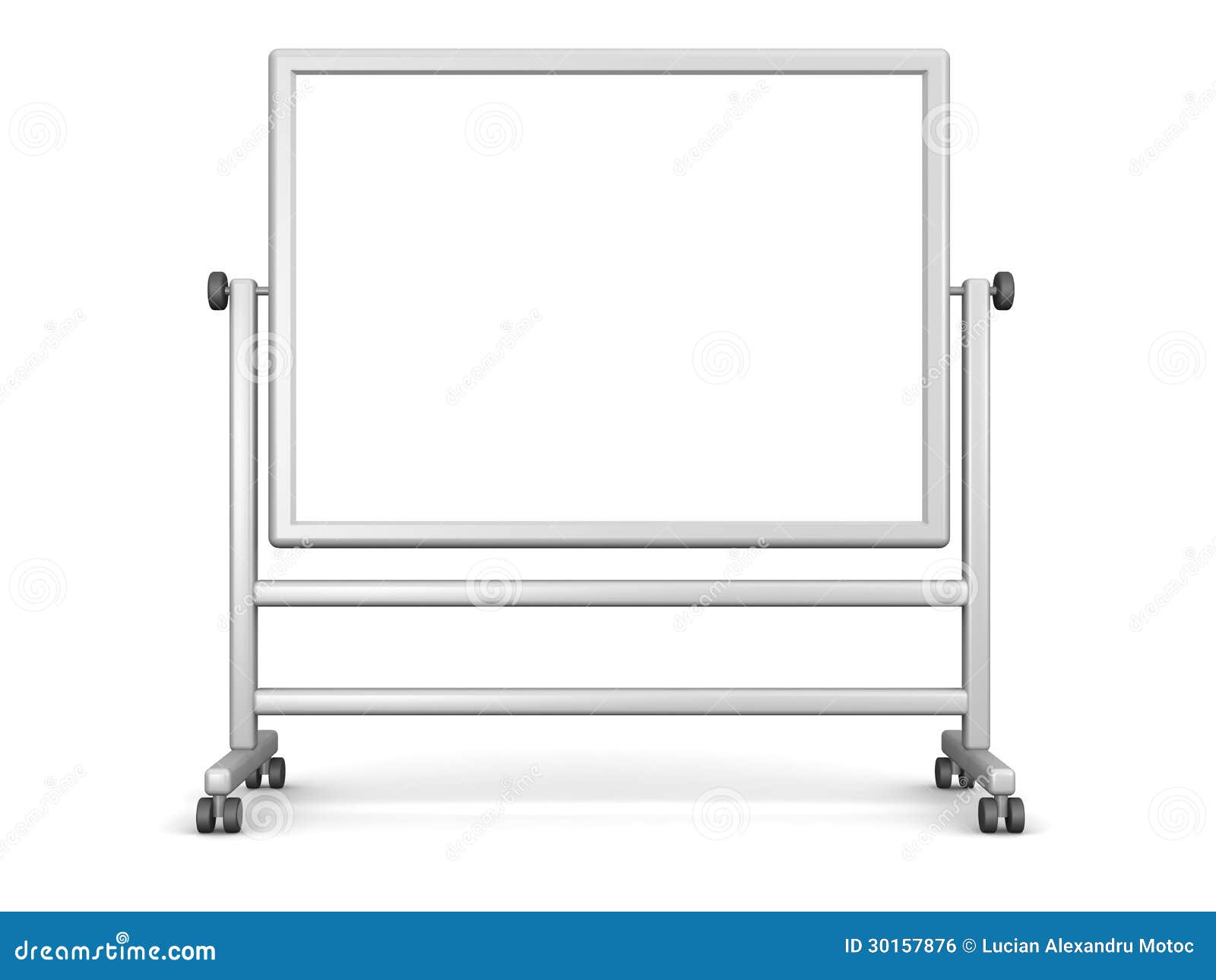 Large Whiteboard stock illustration. Illustration of white - 30157876
