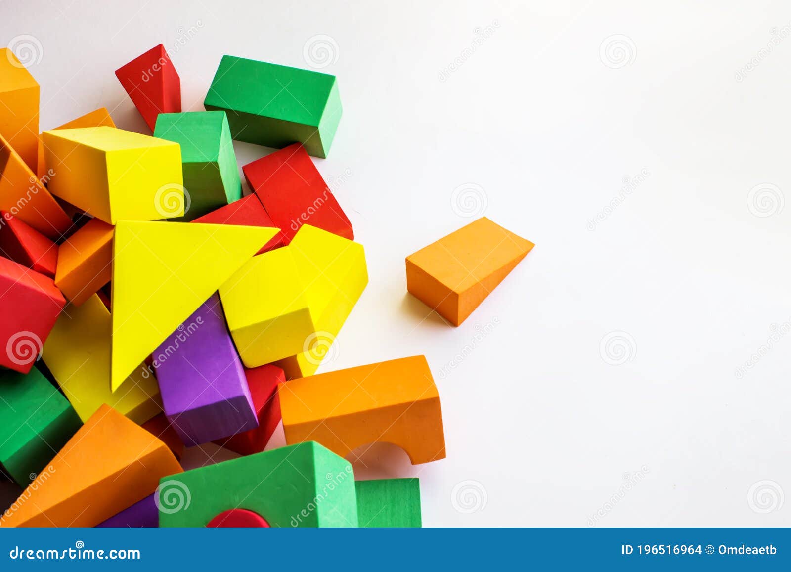 Large Multi-colored Childrens Blocks-designer for the Construction of ...