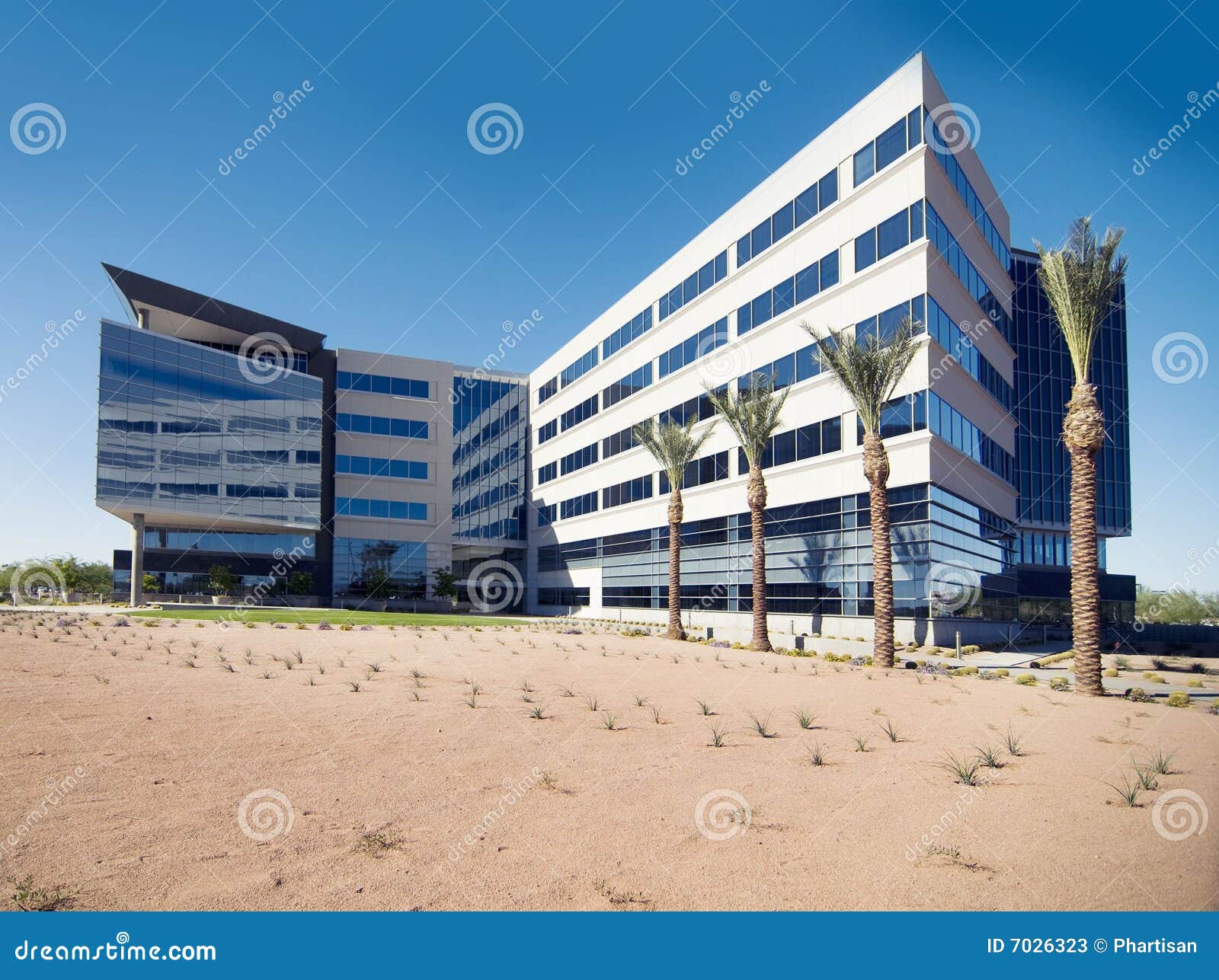 Large Multi Level Commercial Facility Stock Image - Image of medical ...