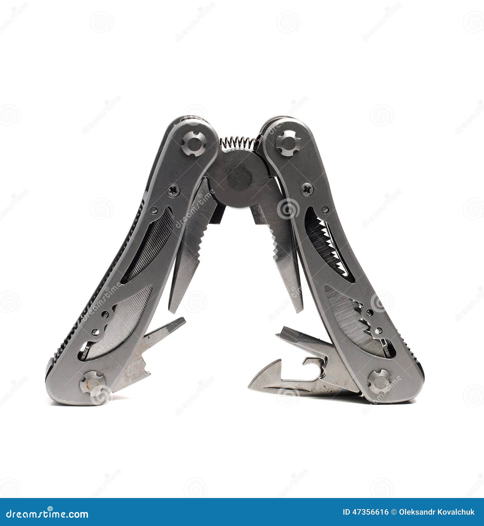 Large multi tool pliers stock photo. Image of pocket - 47356616