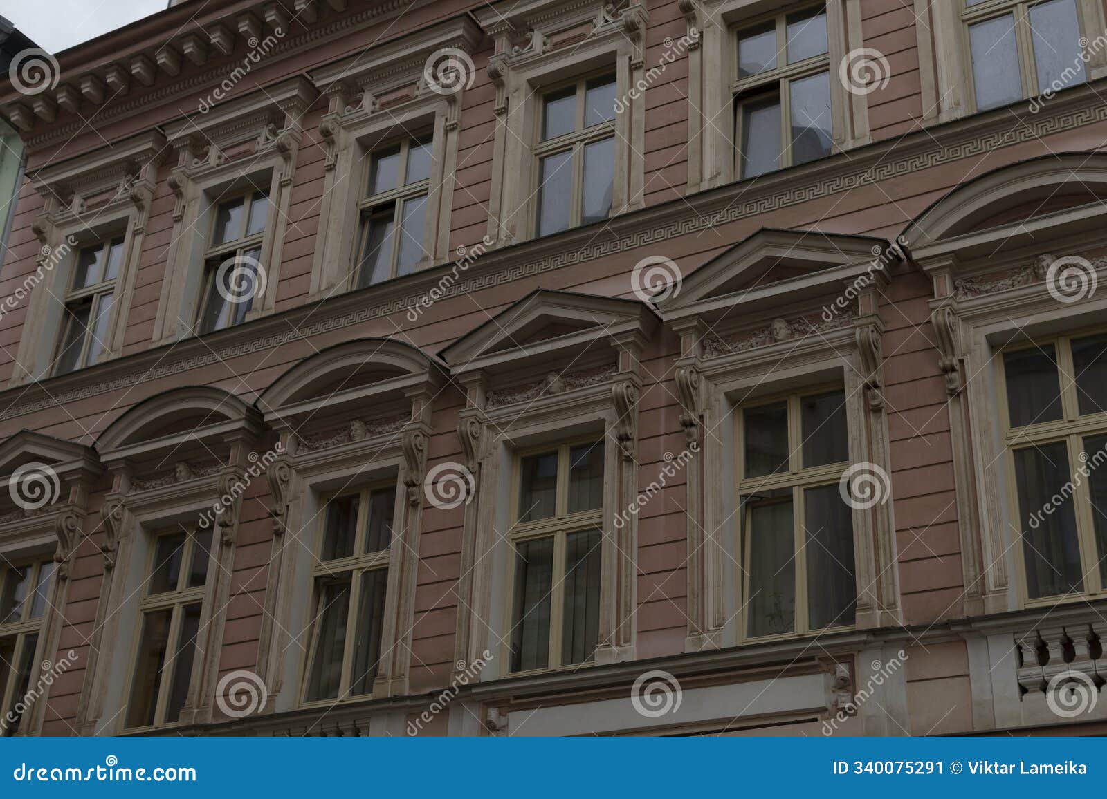 This is a Large, Multiwindowed Building that Stands Prominently Stock ...