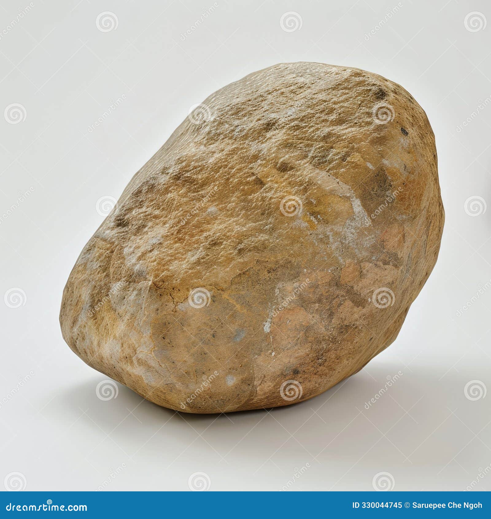Large Natural Stone Boulder Isolated on White Background for ...