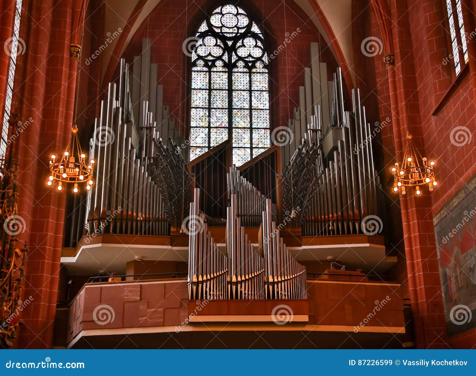 A Large Nineteenth Century Pipe Organ Located in an Old Methodist ...