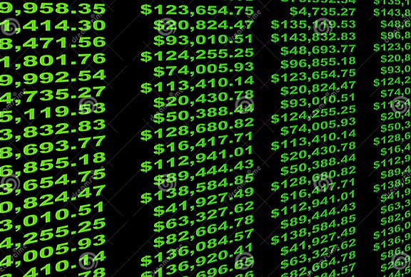 Large numbers 2 stock illustration. Illustration of accounting - 717648