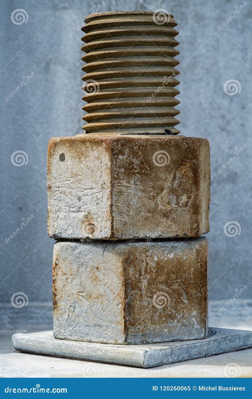 Large Nut and Bolts stock image. Image of bolts, base - 120260065