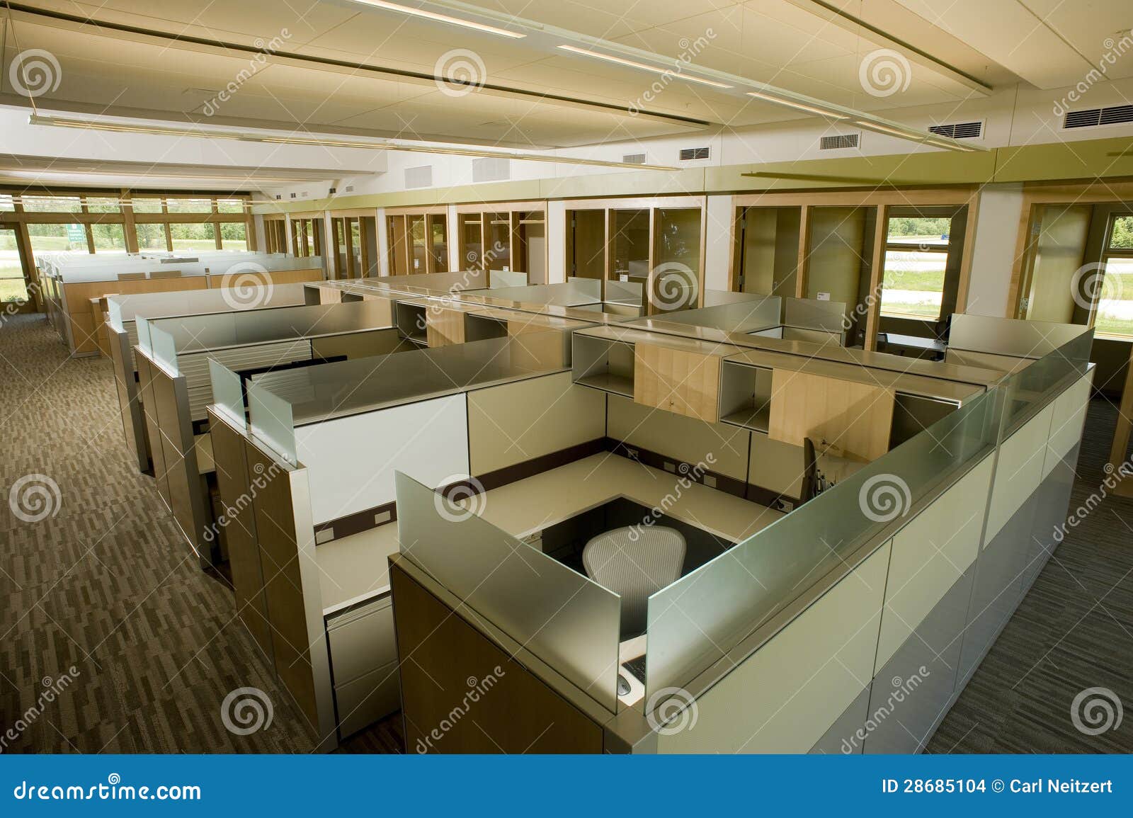 Large Office stock photo. Image of work, clean, layoffs - 28685104