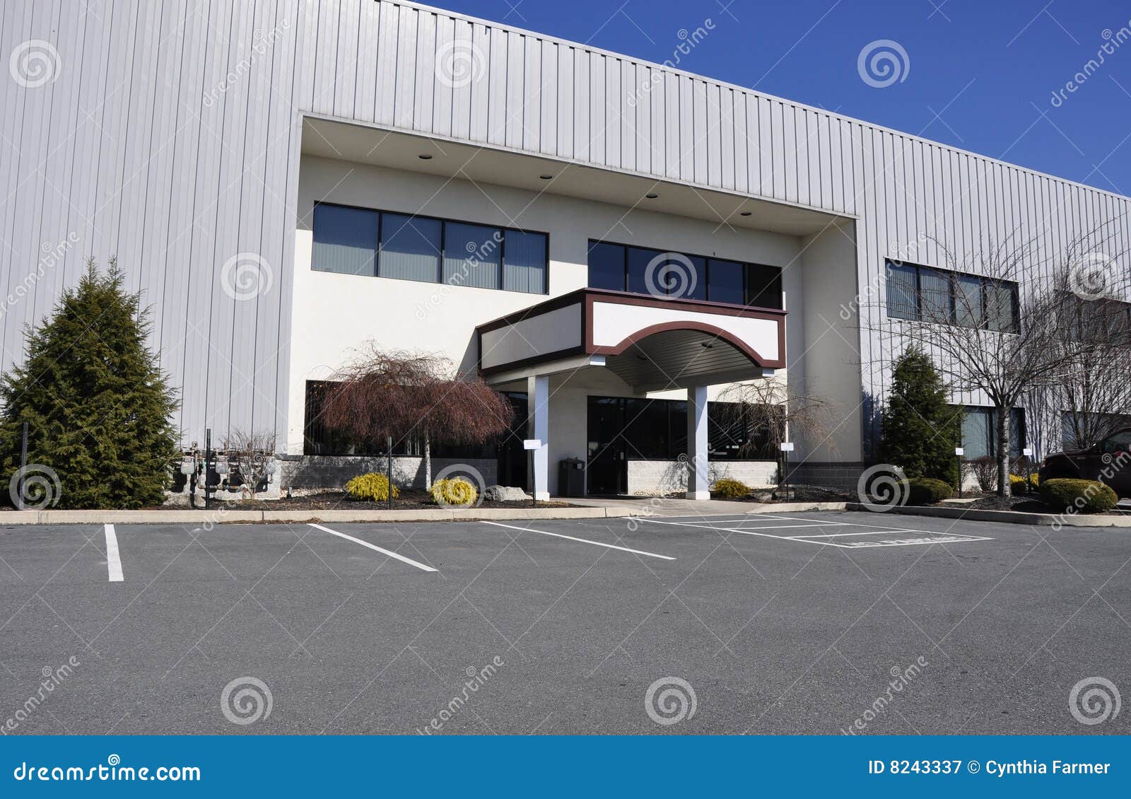Large office building stock image. Image of office, modern - 8243337