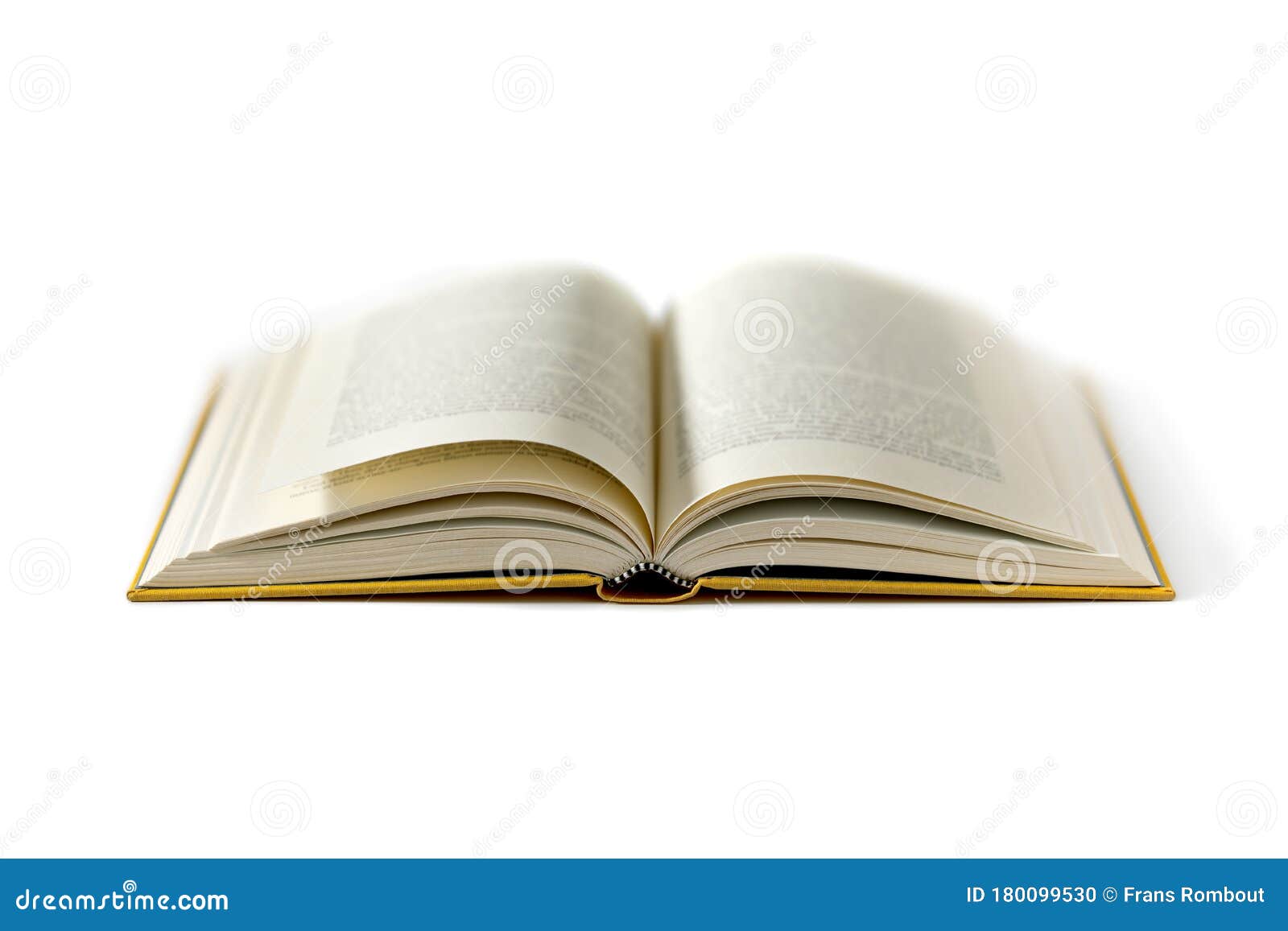 Large open book stock photo. Image of single, studio - 180099530