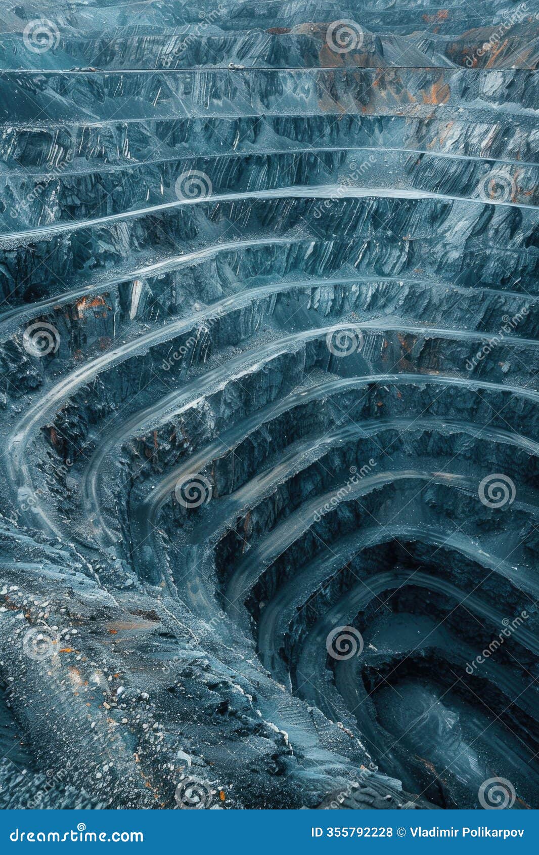A Large Open Pit Filled with Dirt and Debris, Suitable for Use in ...