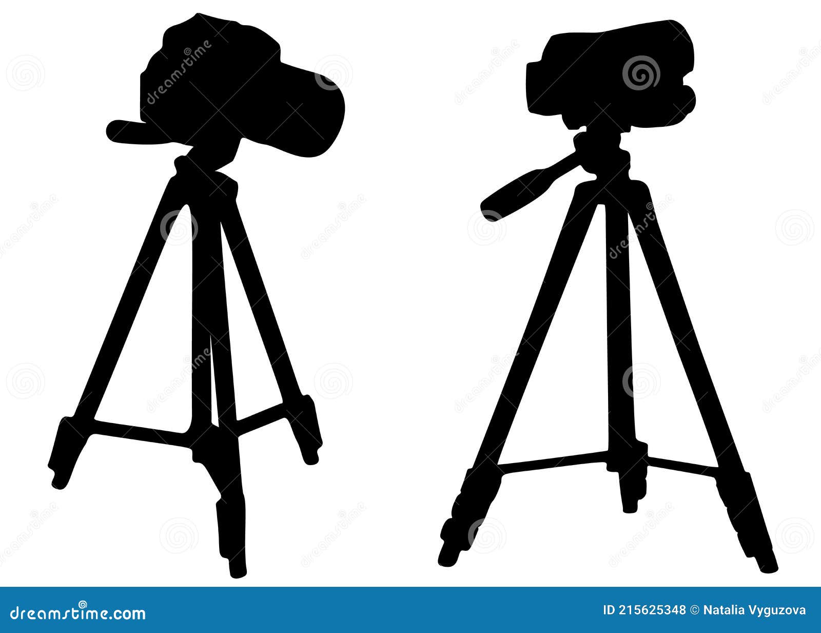 Large Outdoor Cameras Included. Stock Vector - Illustration of ...