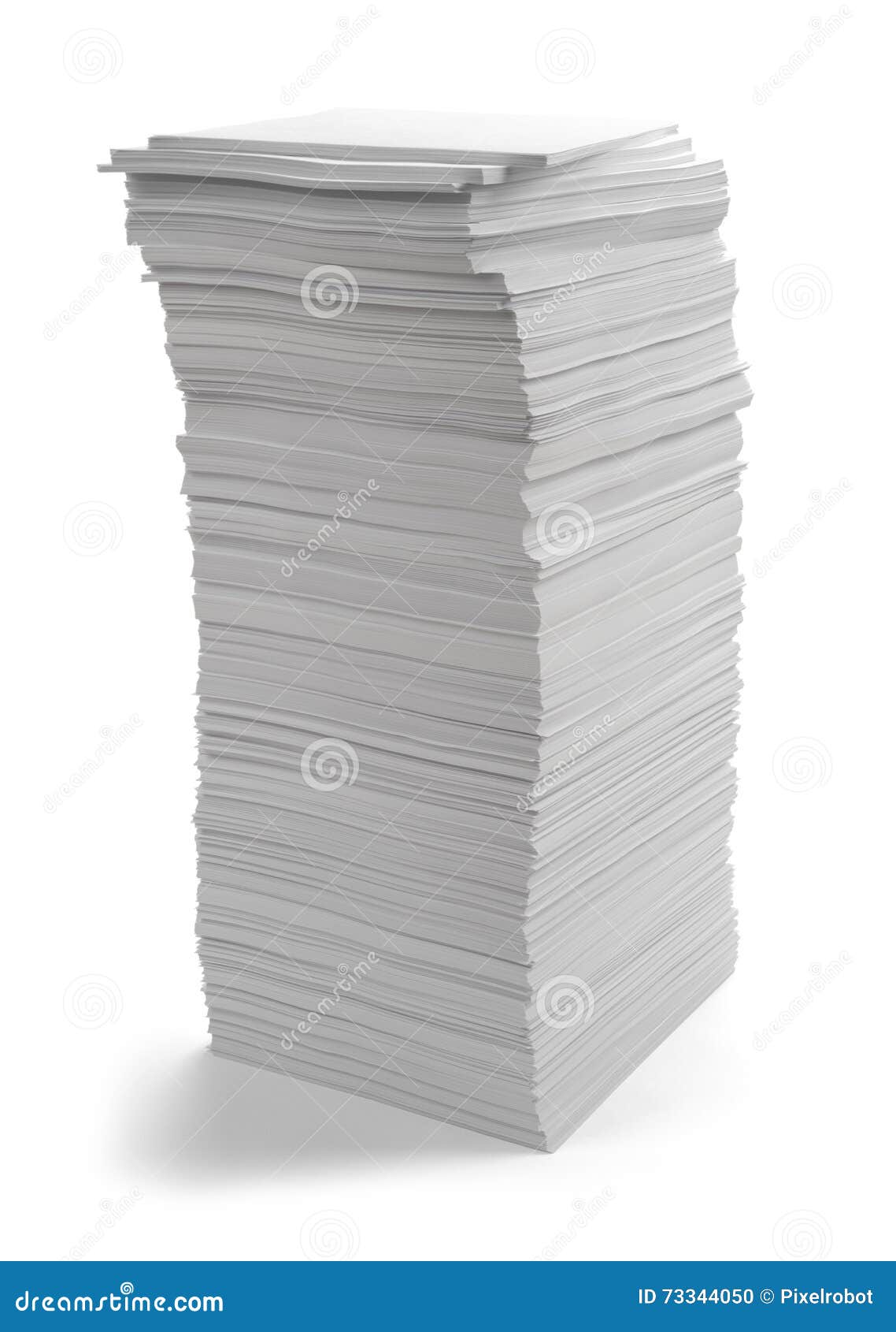 Large Paper Pile stock photo. Image of papers, data, legal - 73344050