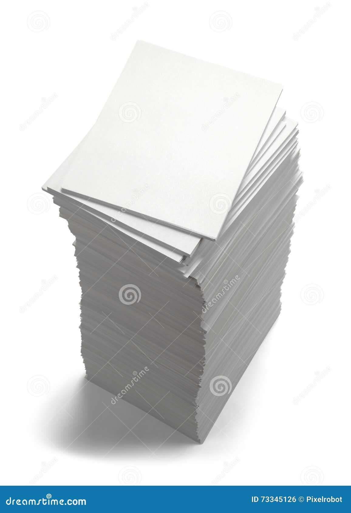 Large Paper Stack stock photo. Image of aspirations, pile - 73345126