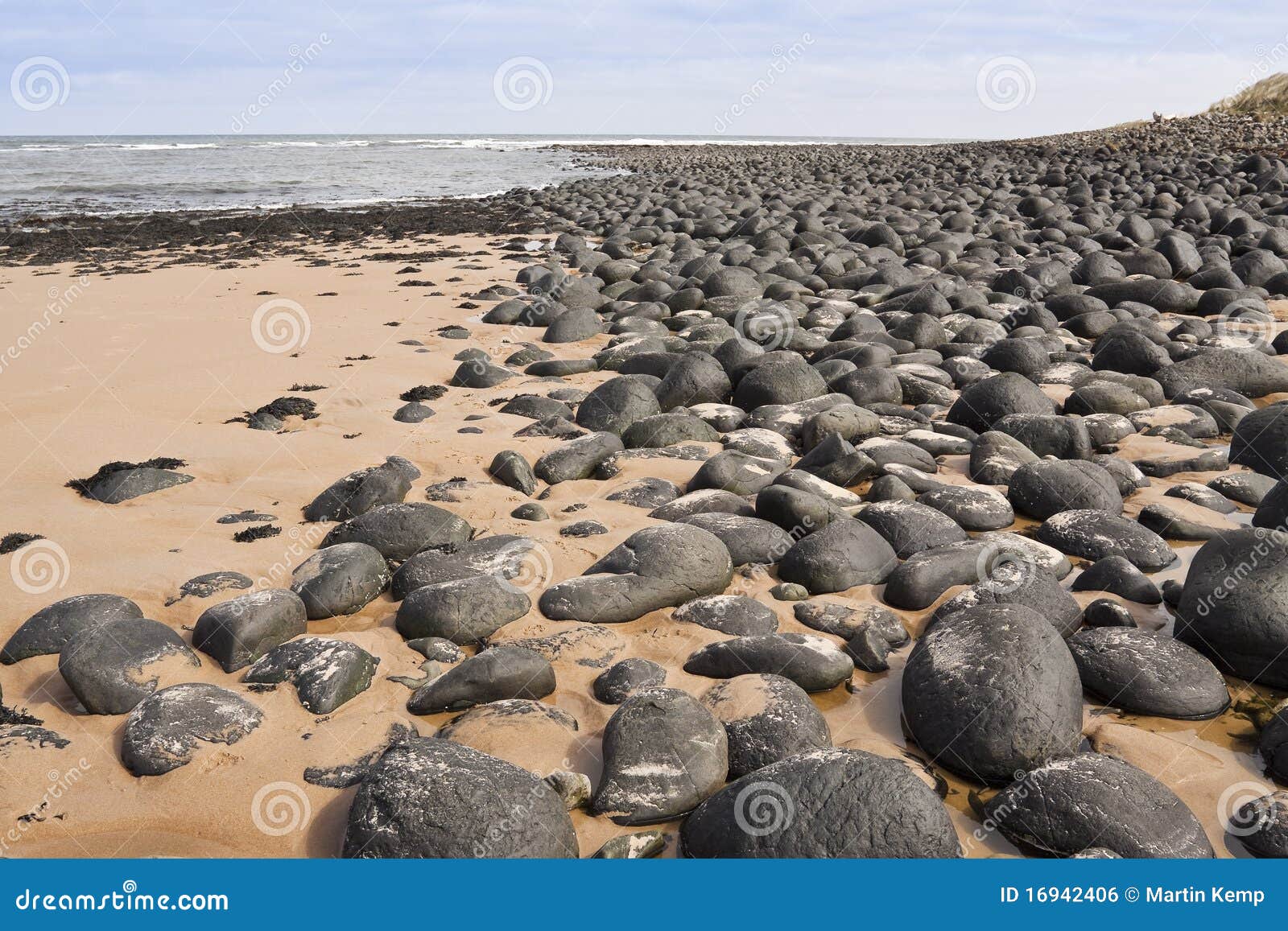 Large Pebbles stock photo. Image of rock, ocean, black - 16942406