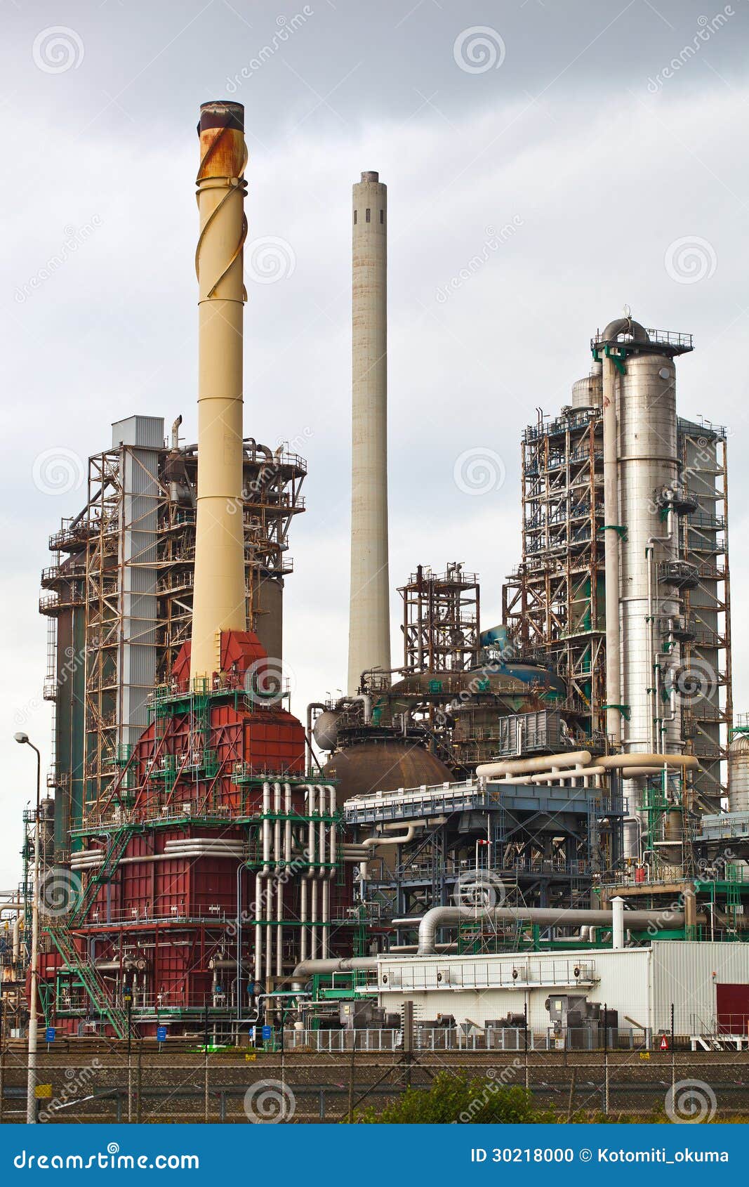 Production Casing And Tubing In Offshore Oil And Gas Platform Structure ...