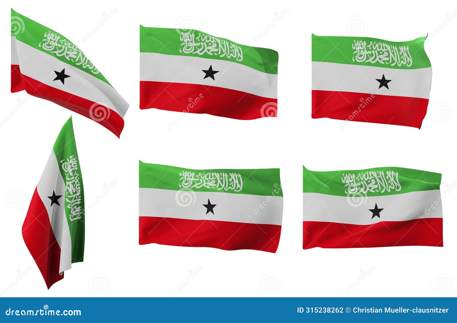 Flag Of Somaliland, Fabric Flag Of Somaliland. Somaliland National Flag ...
