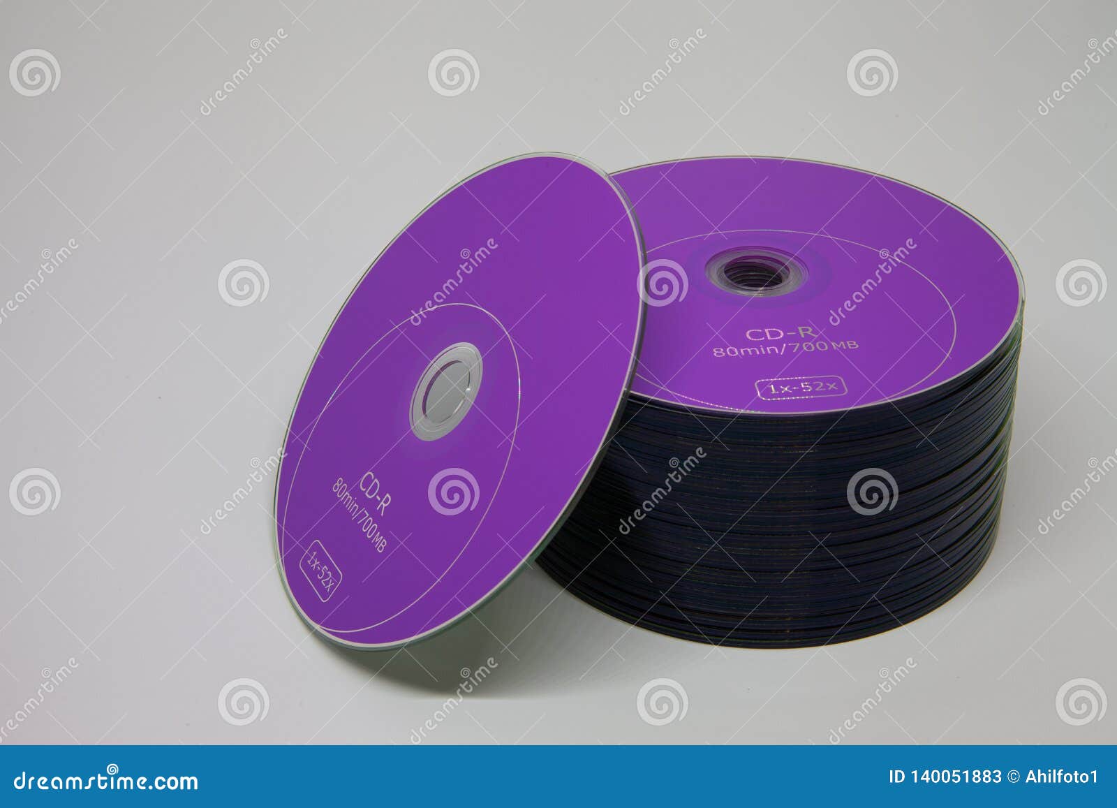Large Pile of Cd Disks on the Table. Stock Image - Image of large ...