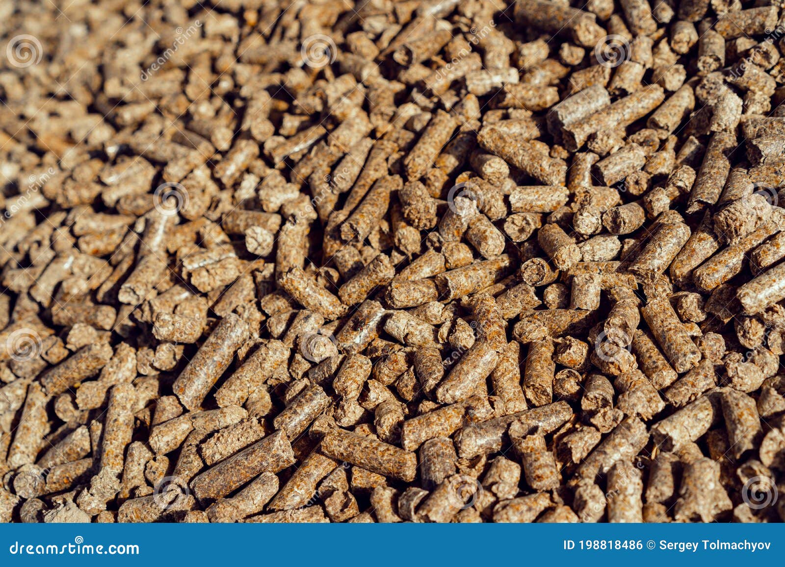 Large Pile of Compressed Eco Wood Pellets Stock Photo - Image of wood ...