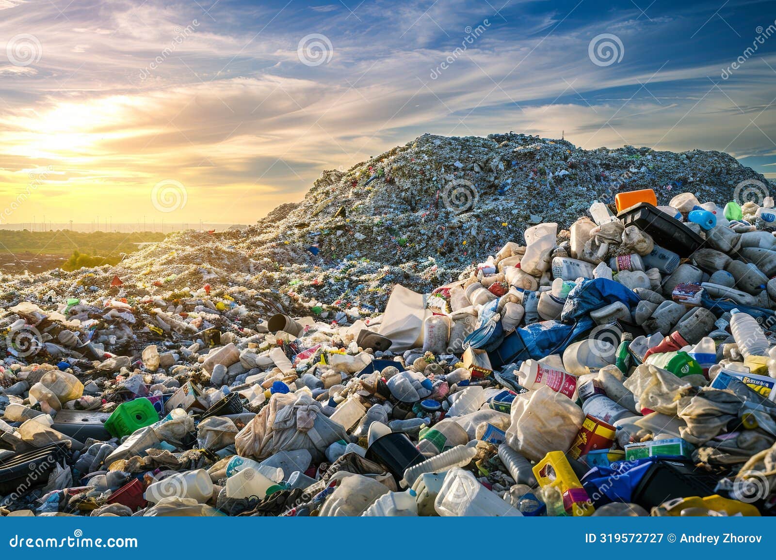 Waste Pollution. Environmental Awareness Is Essential In Combating ...