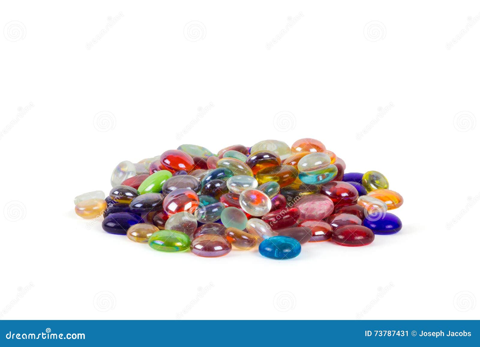 Large Pile of Glass Gems stock image. Image of abstract - 73787431