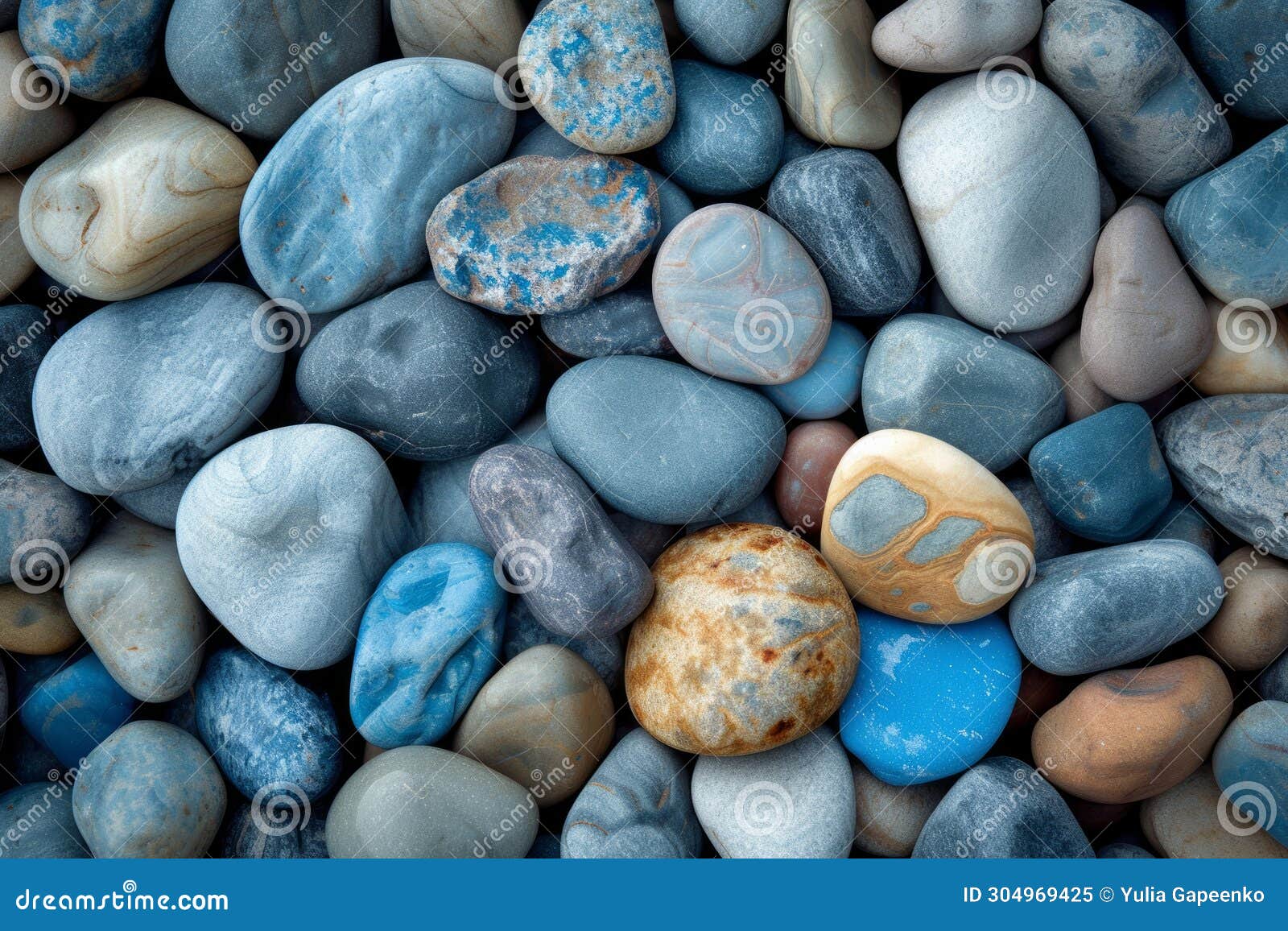 A Large Pile of Pebbles in Several Colors Stock Image - Image of beach ...