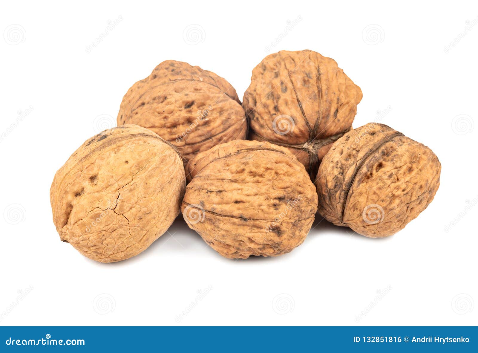 Bunch big walnuts stock photo. Image of background, object - 132851816