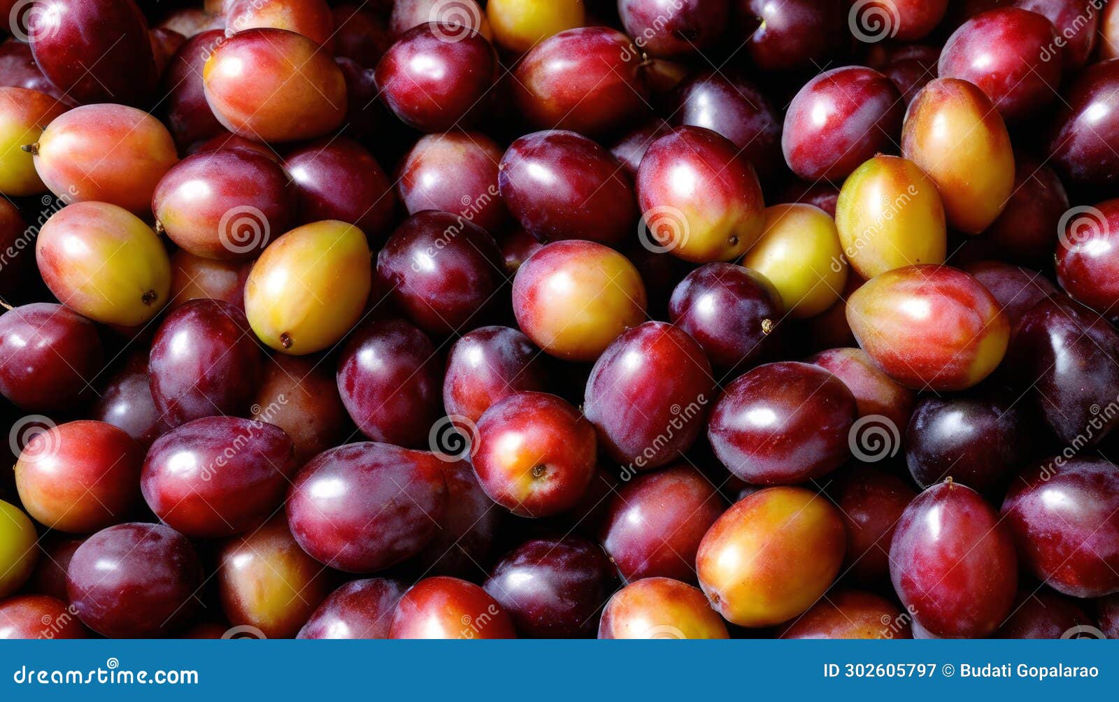 A Large Pile of Red and Yellow Fruits Stock Illustration - Illustration ...