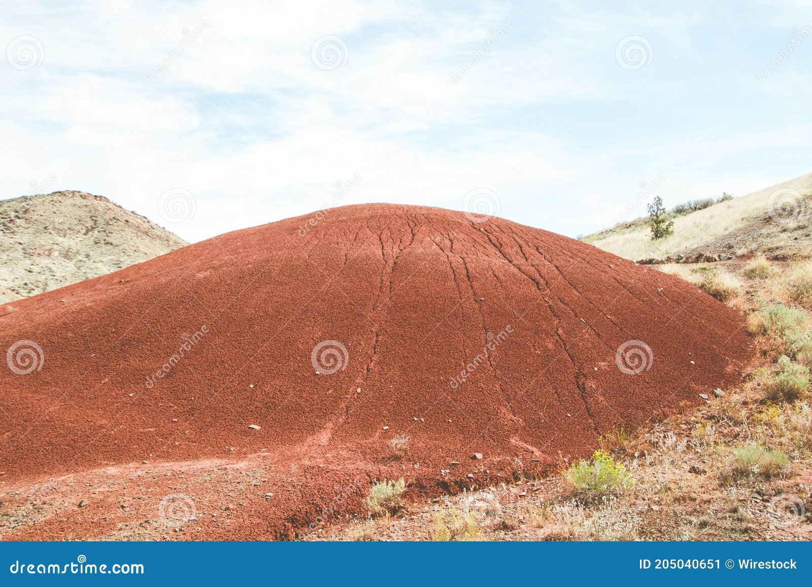 Large Pile of Sandstone Powder in a Desert Stock Image - Image of stone ...