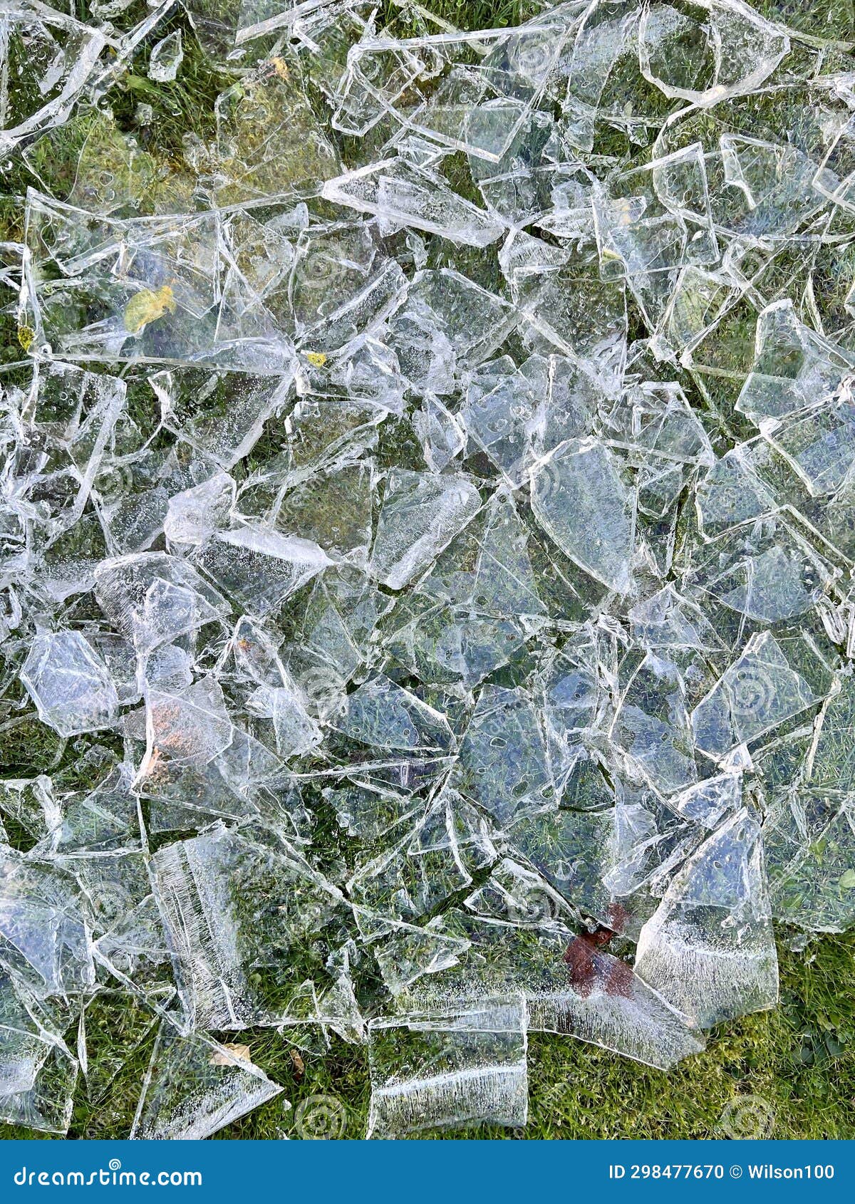Smashed Ice stock photo. Image of damage, pieces, sharp - 298477670