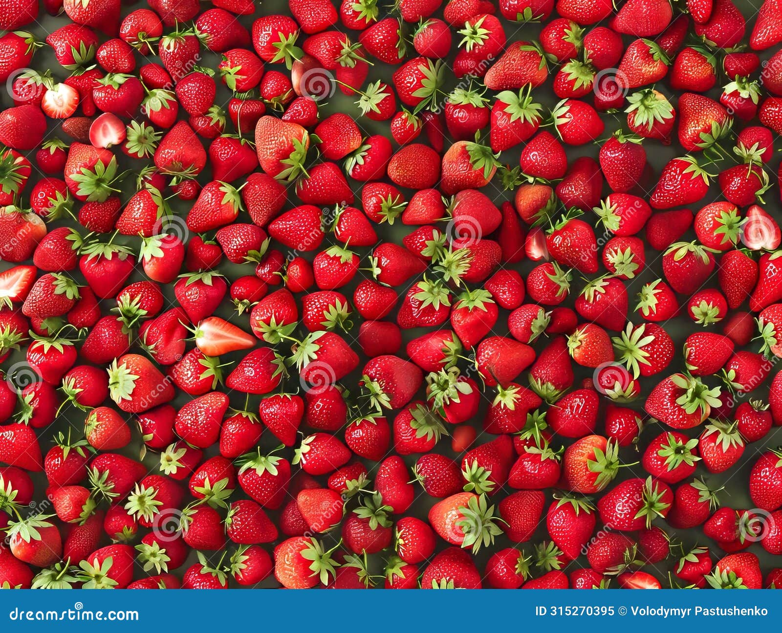 A Large Pile of Strawberries is Shown in this Photo Stock Image - Image ...