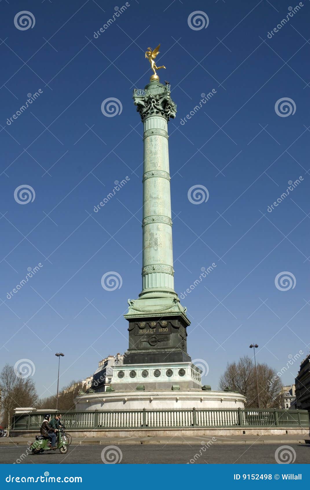 Large pillar with statue stock photo. Image of vacation - 9152498
