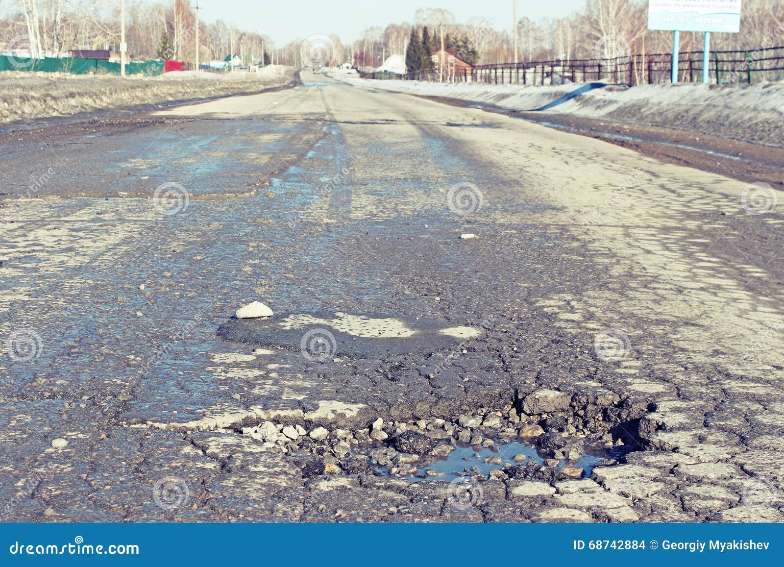 Large pit stock photo. Image of poor, large, highway - 68742884