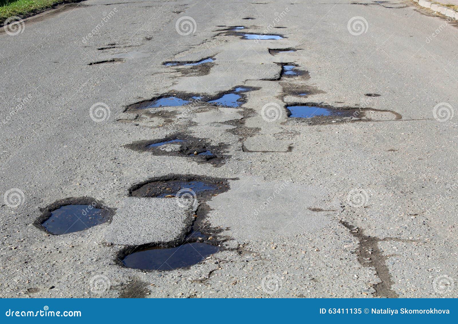 Large pits with asphalt stock image. Image of tilt, scene - 63411135
